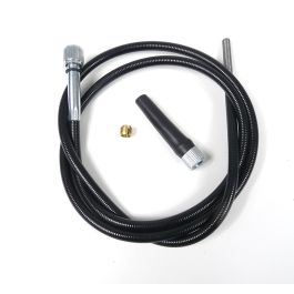 Lambretta Cable speedo, Black, Italian type