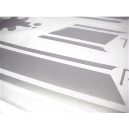Lambretta Sticker Gp 'Panel stripes' Chrome