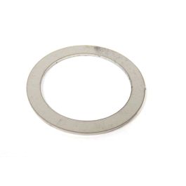 Headset throttle tube shim 1mm STRAIGHT, stainless, MB (handlebar)