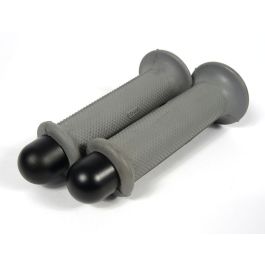 Lambretta Headset (handlebar) grips, TZR type with Black bar ends, pair ...